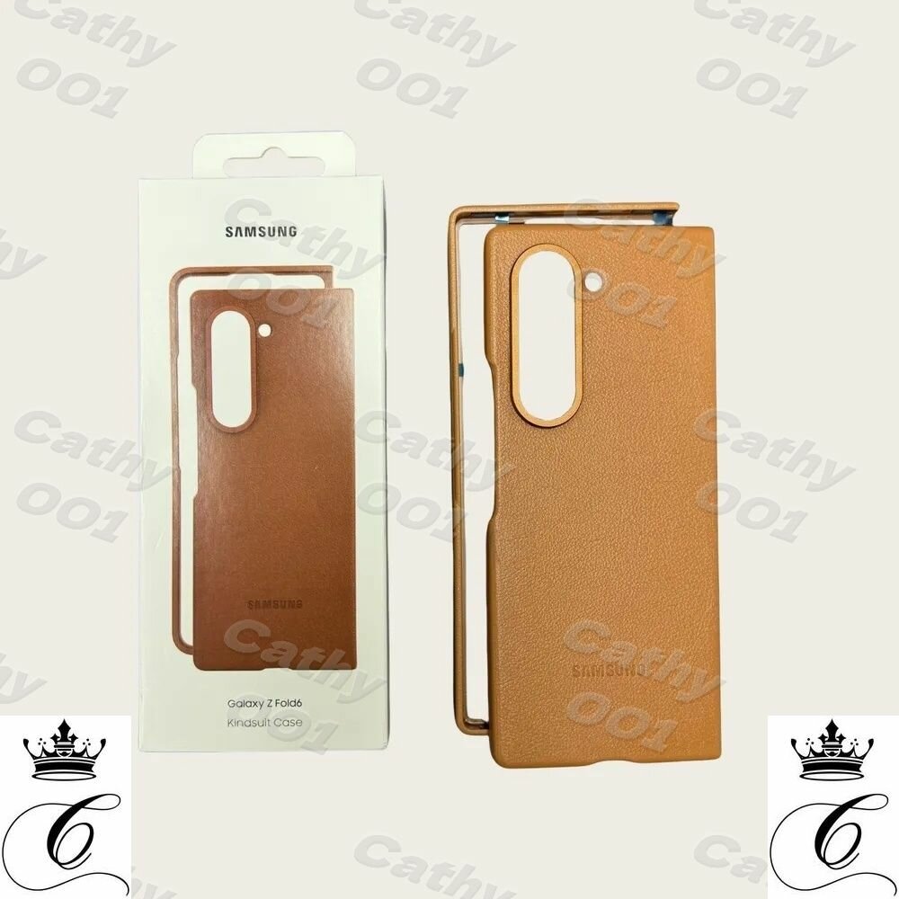 Подходит для защитного чехла из экокожи Samsung Galaxy Z Fold6