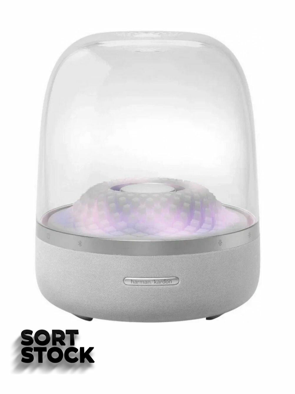 Акустическая система Harman Kardon "Aura Studio 4", серая (Grey) сенсорное управление, Bluetooth, световые эффекты
