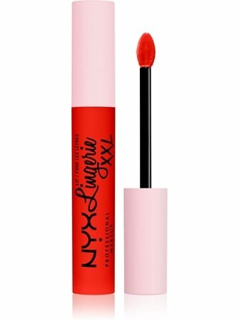 Губная помада NYX Professional Makeup Lip Lingerie XXL, оттенок 27 - on fuego, 4 мл