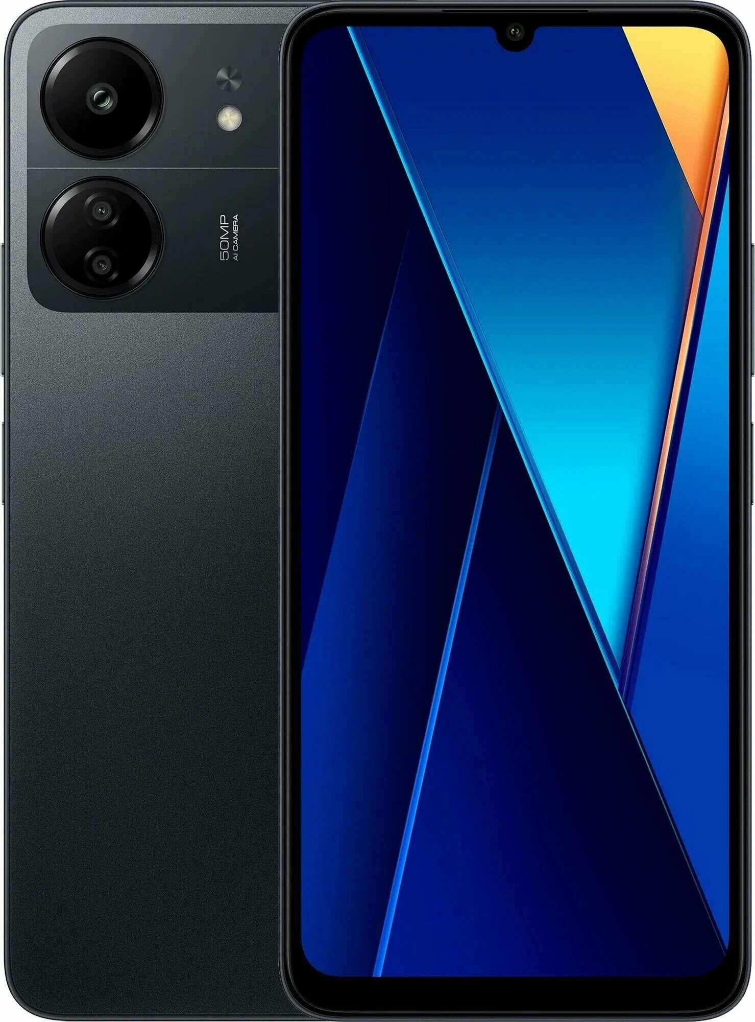 XIAOMI Xiaomi Смартфон POCO C85 , Black , черный, 6GB RAM 128GB ROM