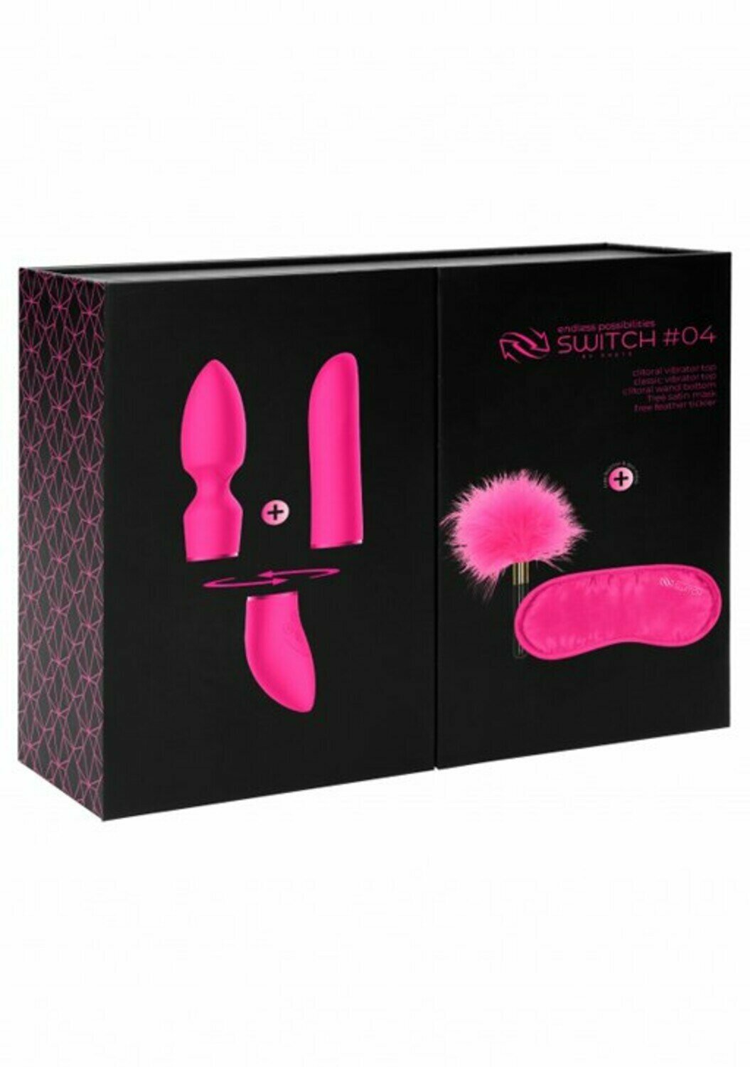Набор Pleasure Kit #4, 10 скоростей вибрации, силикон, розовый