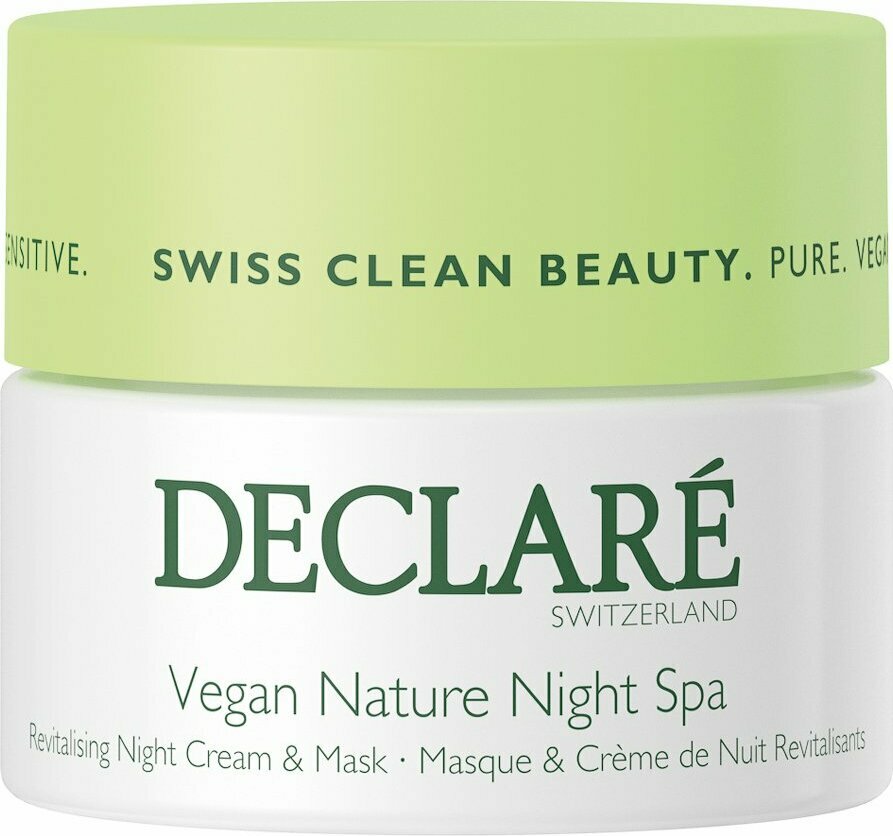 DECLARE Восстанавливающий ночной крем-маска "Веган-Спа" Vegan Nature Night Spa 30*15g