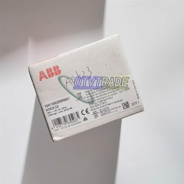 Модуль ABB AC500 SERIES PLC MODULE ANALOG MODULE AO523 1SAP250200R0001