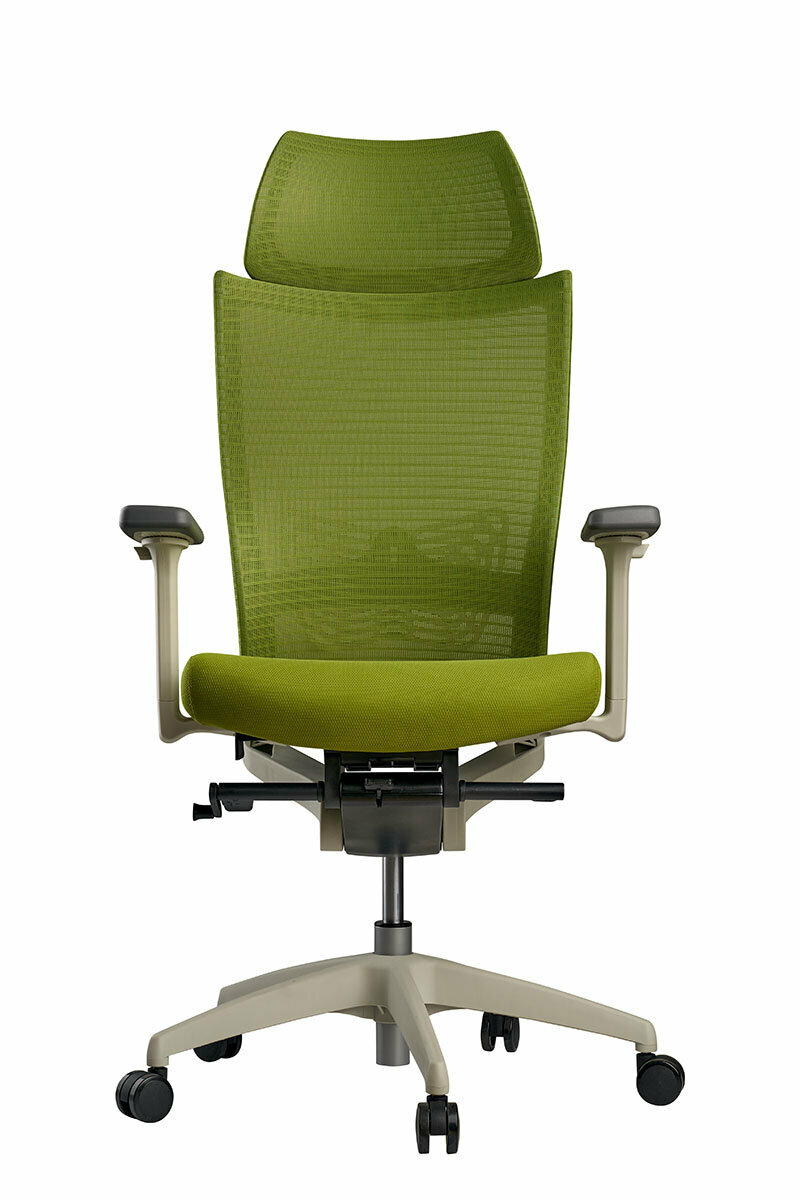 Эргономичное компьютерное кресло ZEN2-M01W GREEN