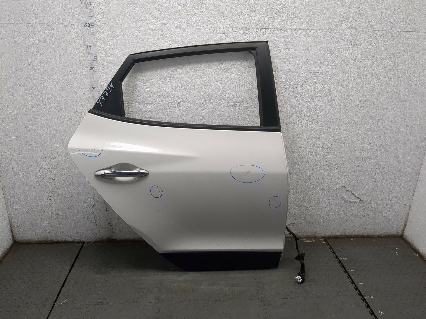 Дверь боковая (легковая) правая задняя Hyundai ix 35 Б/У