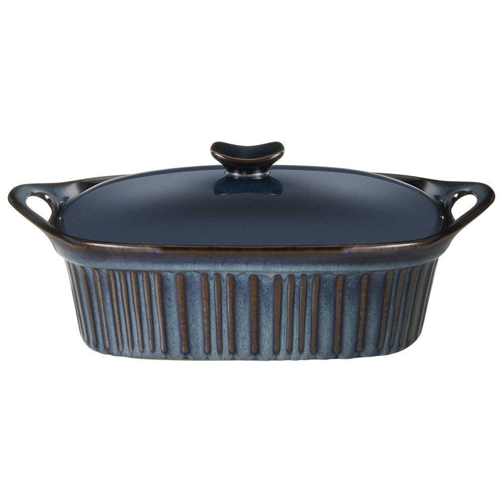 Форма для запекания с крышкой reactive blue 33*23*9,5/13 см 2000 мл