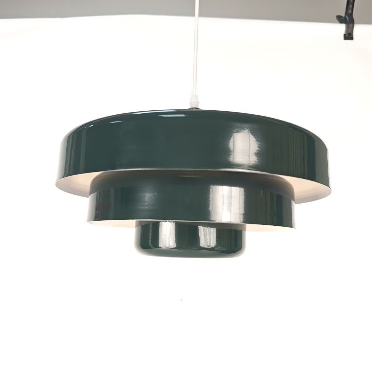 Подвесной светильник Clear Lighting, барокко, E27, длина подвеса 150см, металлм,35*21*150cm， зелёный，белый свет — фото 1
