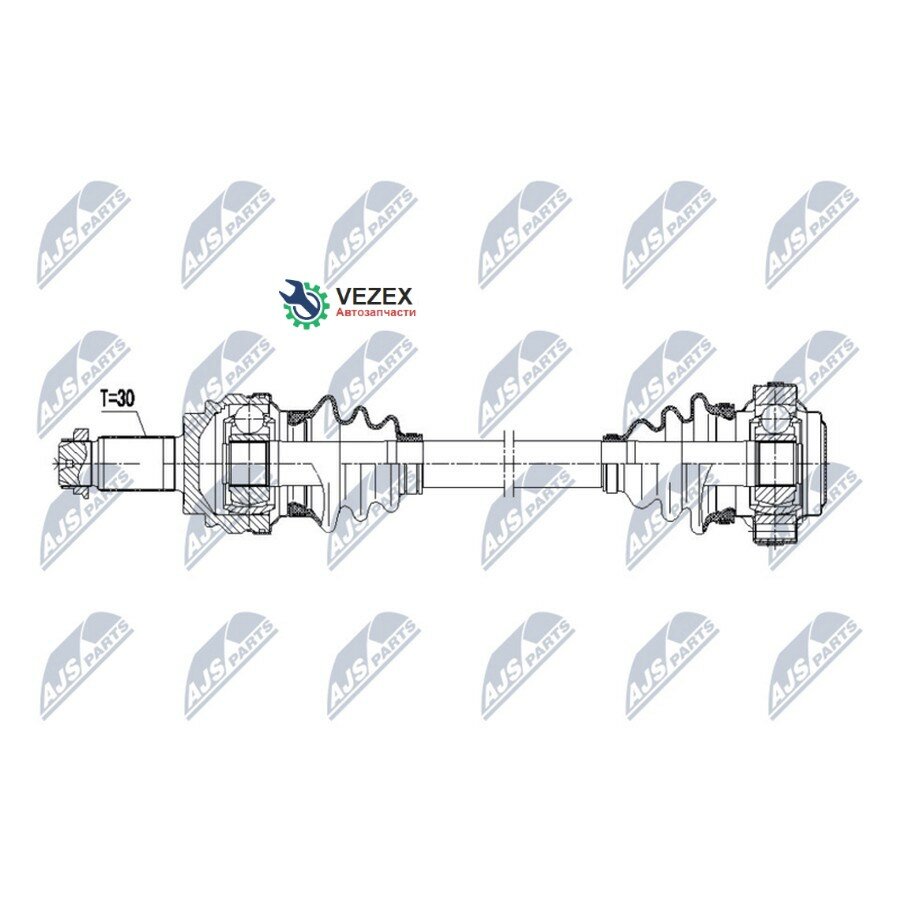 NTY NPW-BM-073 Вал приводной