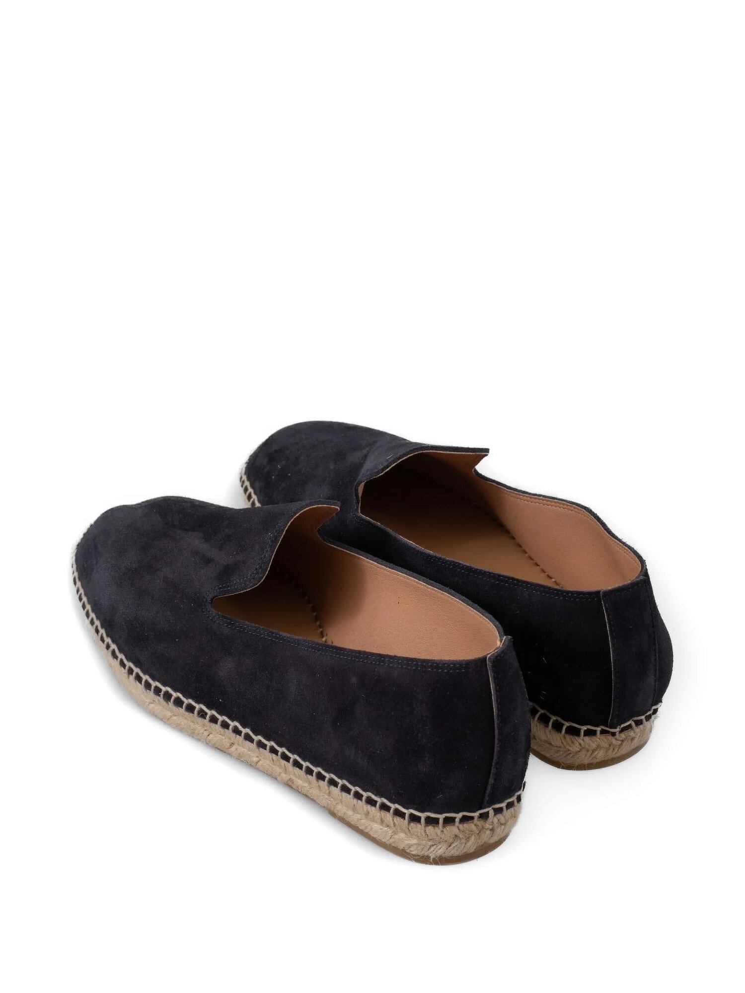Эспадрильи LES HERITIERS Suede slip-on espadrilles, размер 42, blue — фото 1