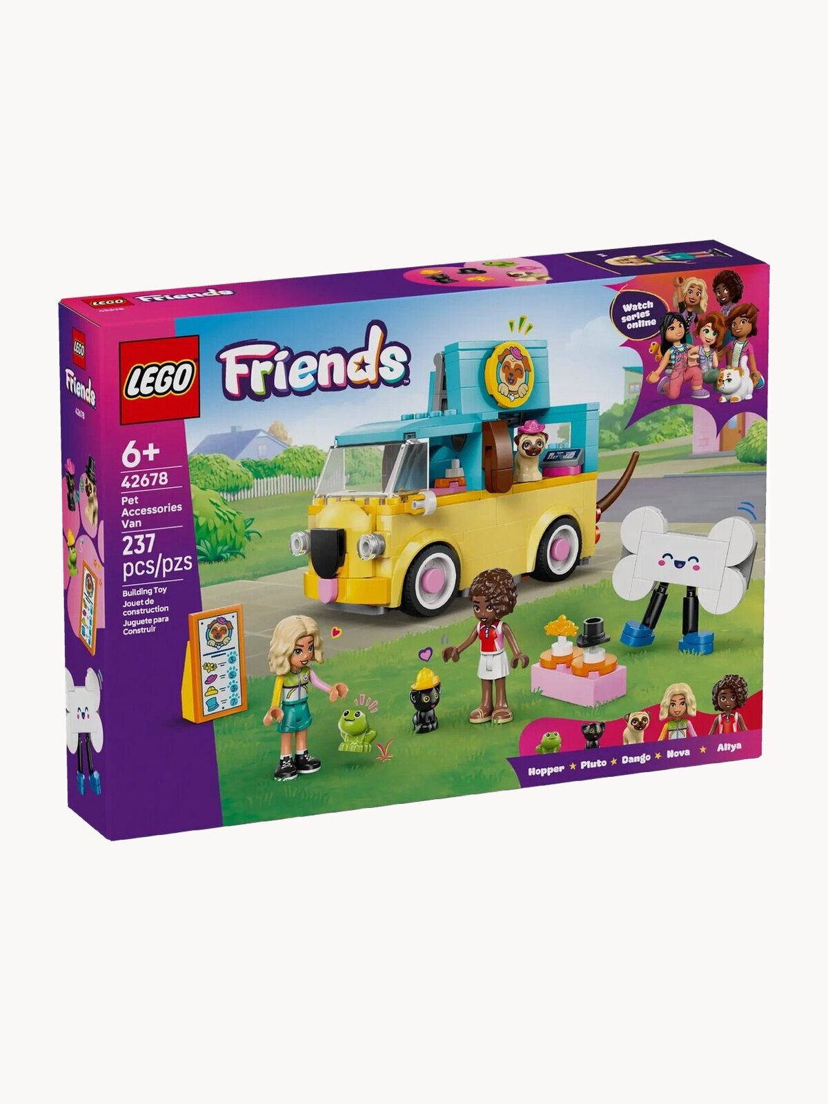Конструктор LEGO Friends 42678 (N), "Фургон для домашних животных", 237 дет.