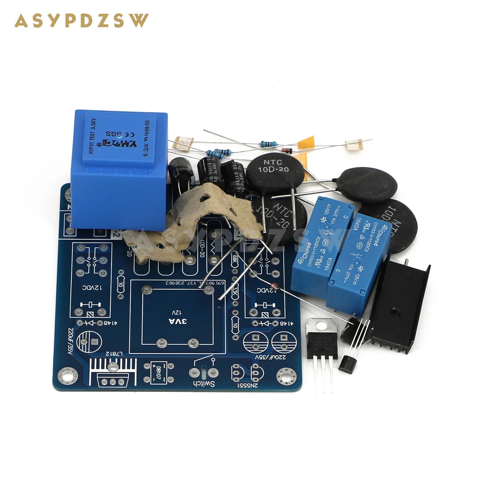 ASYPDZSW Усилитель мощности ASS2 200 Вт 110/220 В, DIY Kit