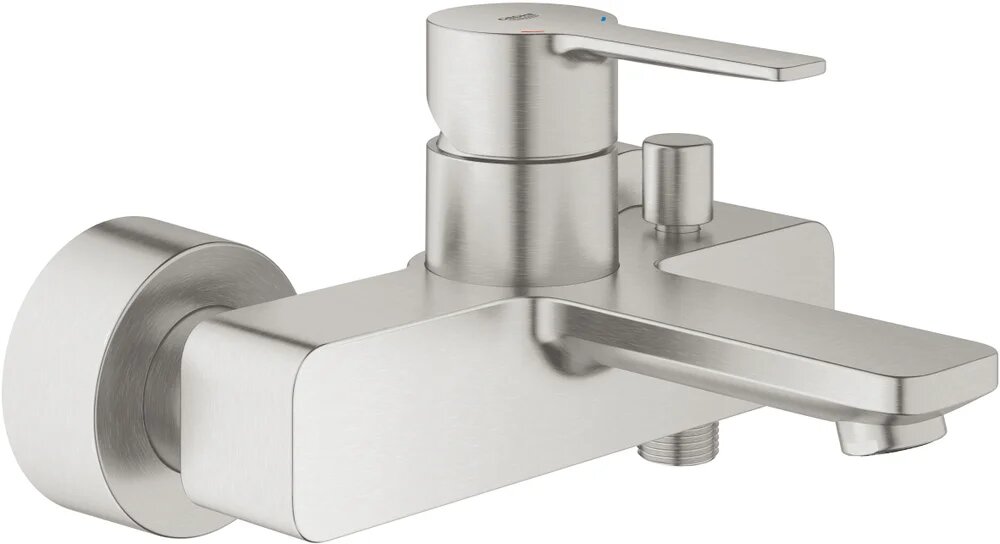 Смеситель для ванны с душем Grohe Lineare New Lineare New 33849DC1 настенный, однорычажный, матовый, латунный, без лейки, с керамическим картриджем