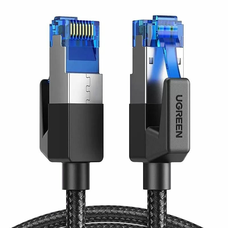 Ugreen Кабель для интернет-соединения RJ-45/RJ-45, 5 м, черный