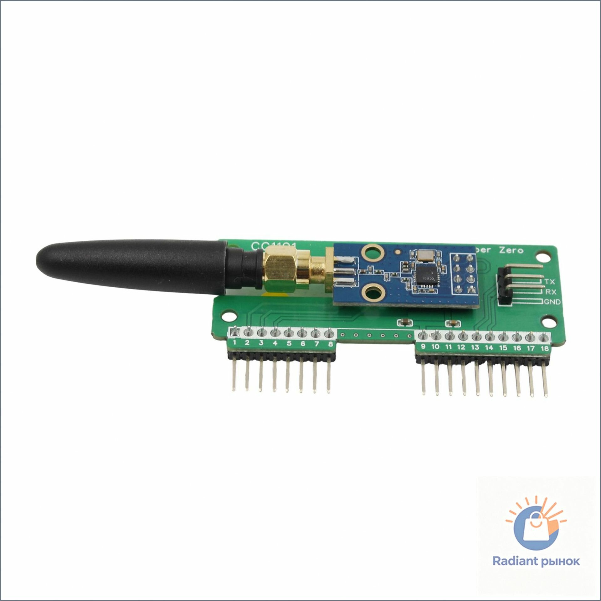 CC1101 Sub-GHz GPIO Модуль для Flipper Zero: Компактный и Многофункциональный, Беспроводная Связь
