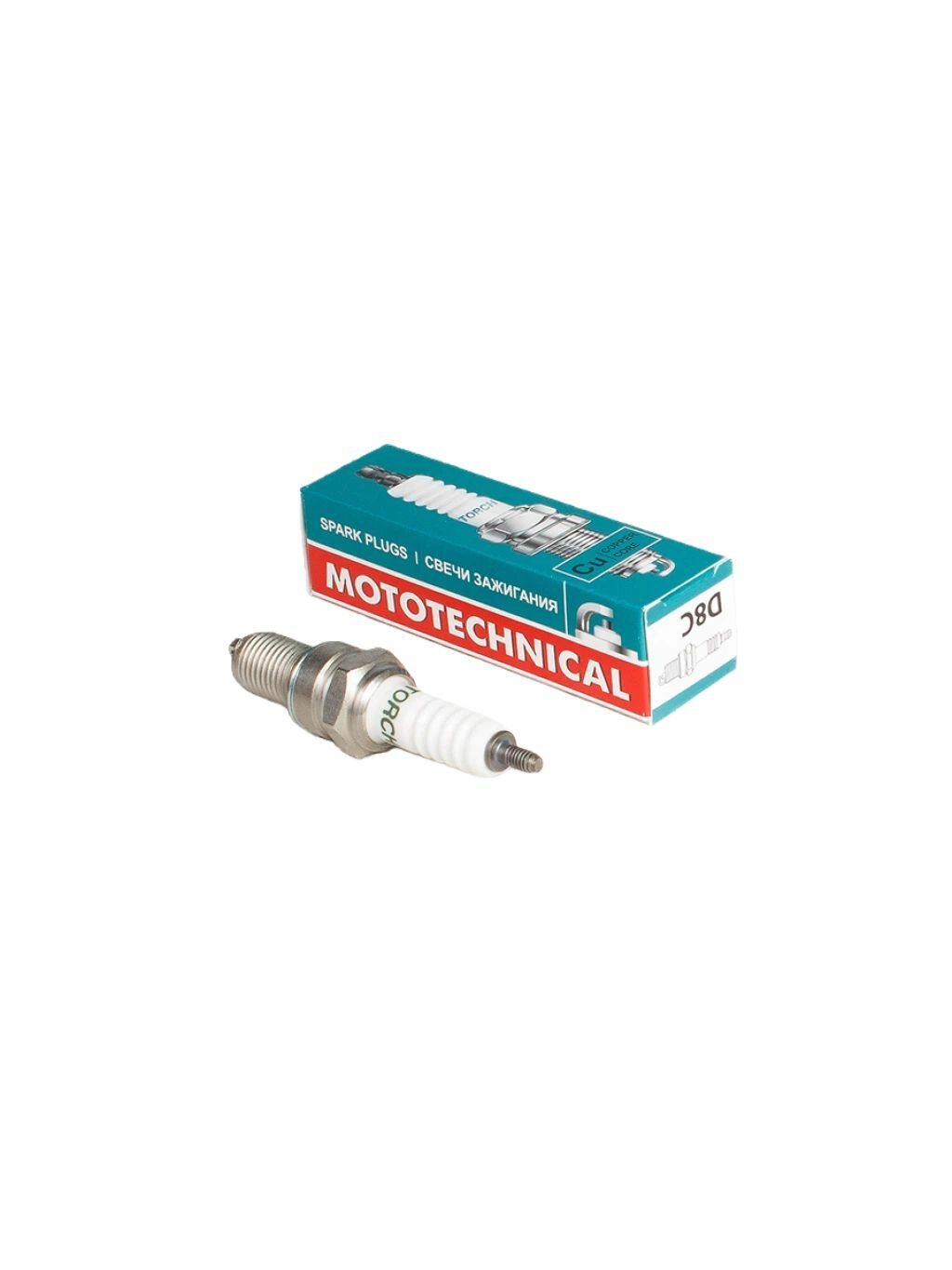 Свеча зажигания ДВС TORCH D8C Мототехника Bmw, Honda, Yamaha, Suzuki, Kawasaki