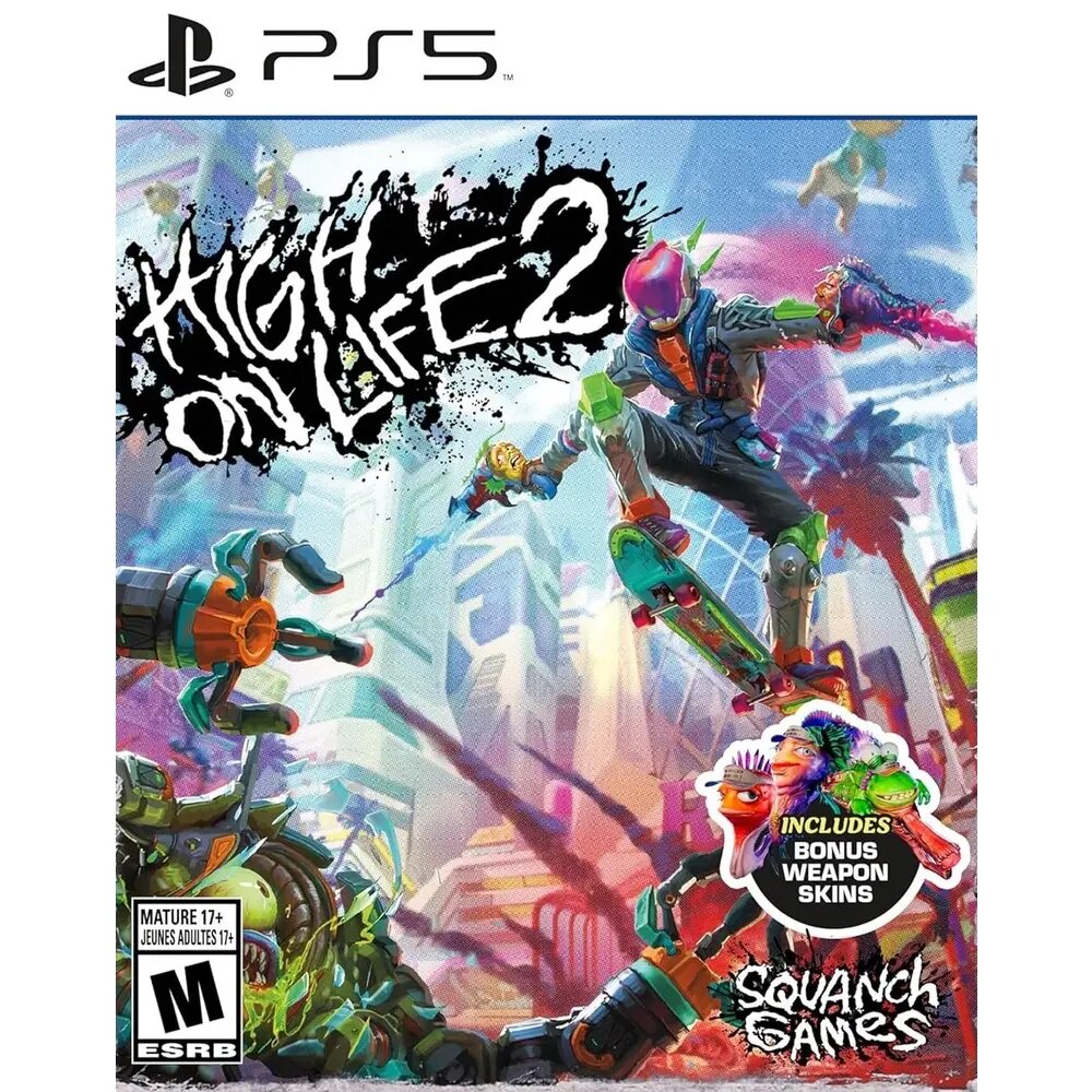 Игра High On Life 2 (PS5) Squanch Games Blu-ray диск 18+ экшн
