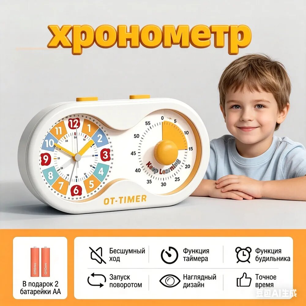 Настольные часы Электронные 1 шт