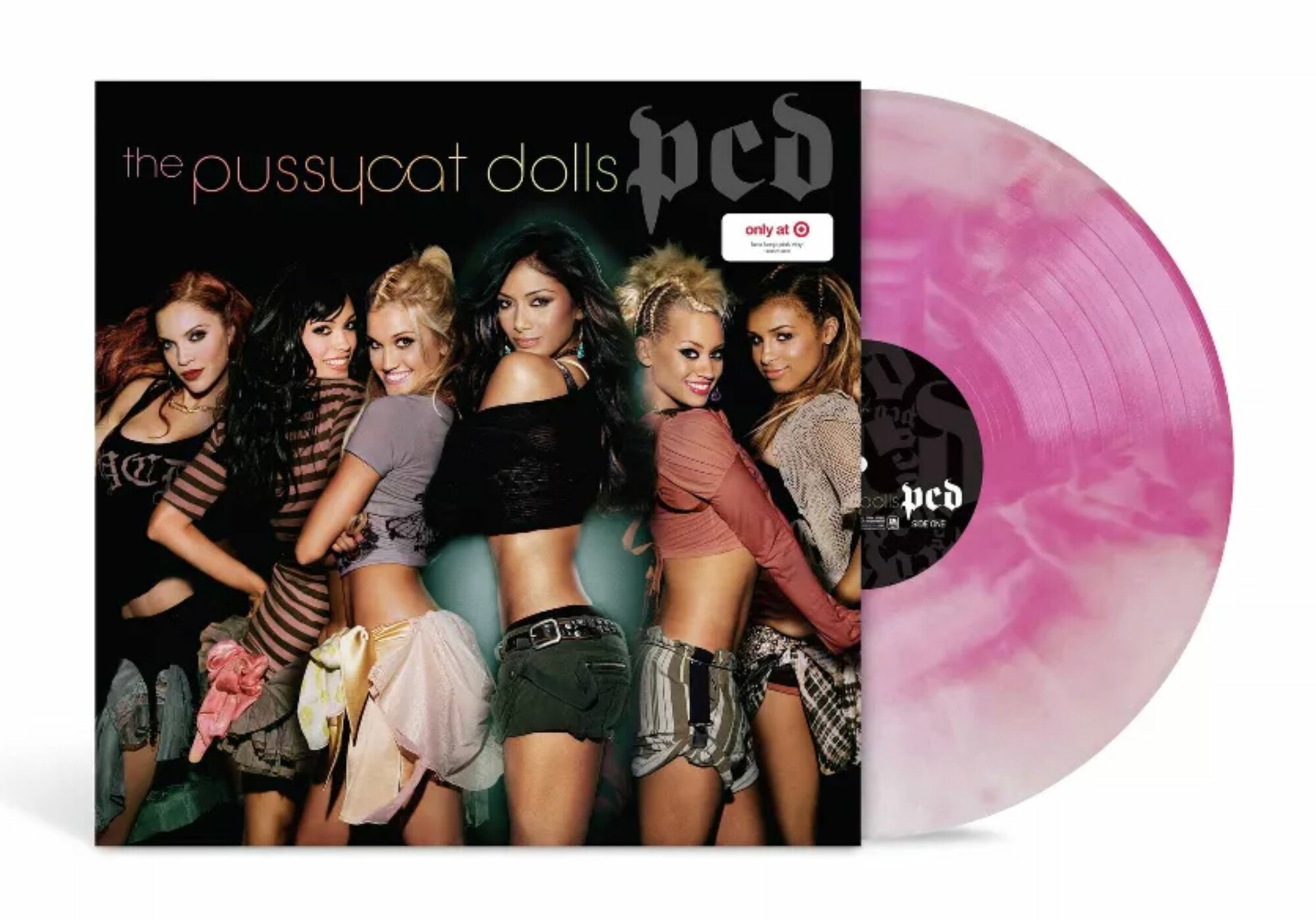 The Pussycat Dolls - PCD (Lava Lamp Pink USA Limited) Цвет: "Розовая Лава-Лампа", Редкая Виниловая Пластинка из США от Пуссикат Доллс, Фиты: Busta Rhymes, will.i.am, Timbaland
