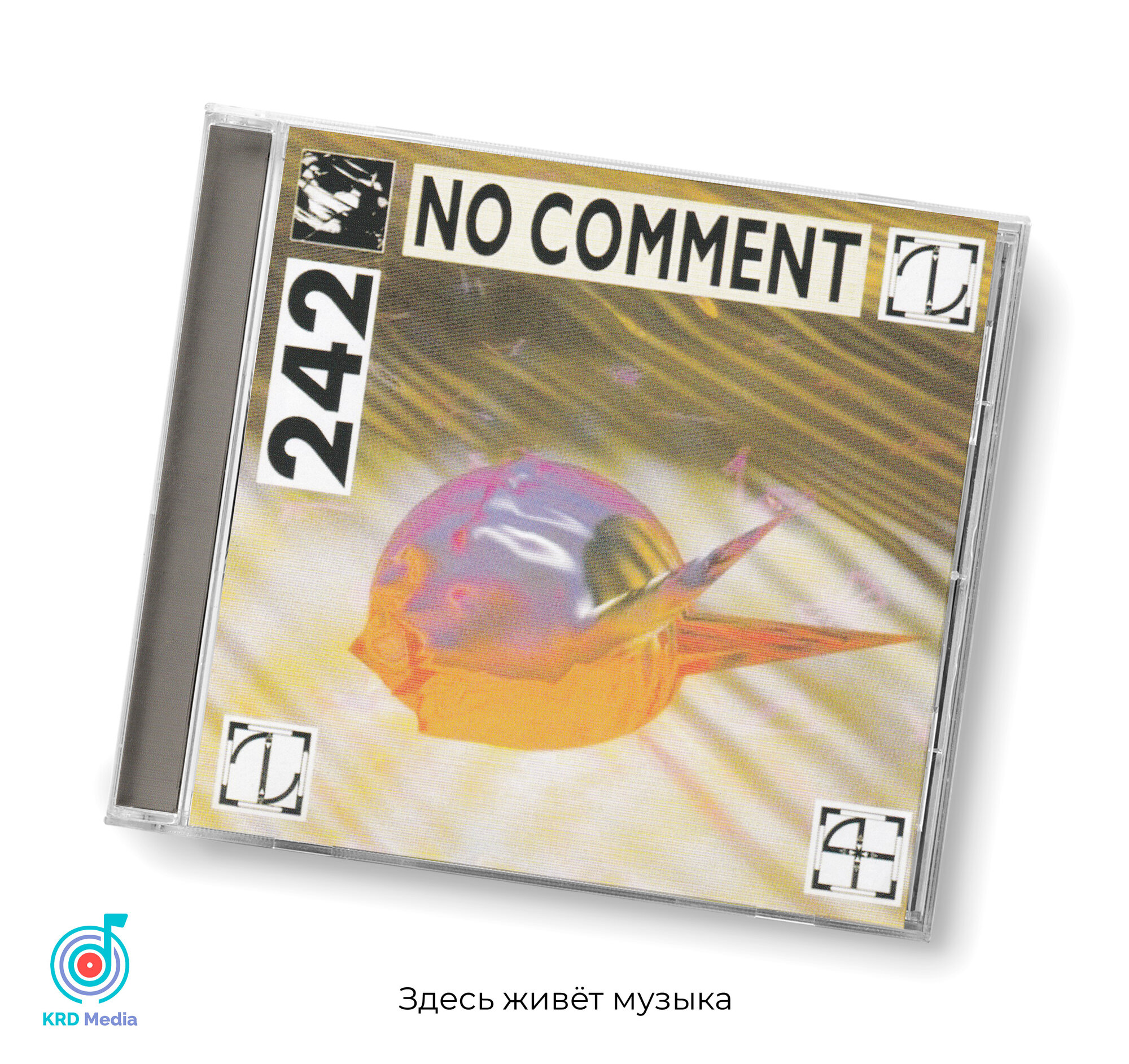 FRONT 242 - No comment, 1984, 4-page, CD-Аудио