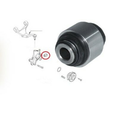 Сайлентблок SAT ST-55130-4D000 цапфы Hyundai Elantra 06-12, Santa Fe 05-