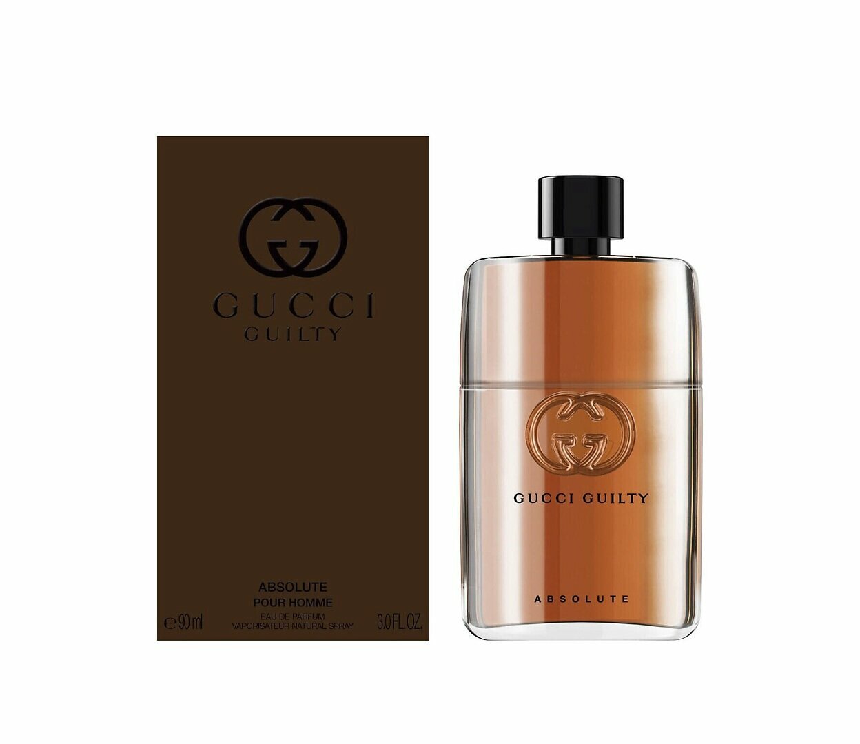 Gucci Guilty Absolute Pour Homme 90 мл парфюмерная вода мужская, восточные, древесные