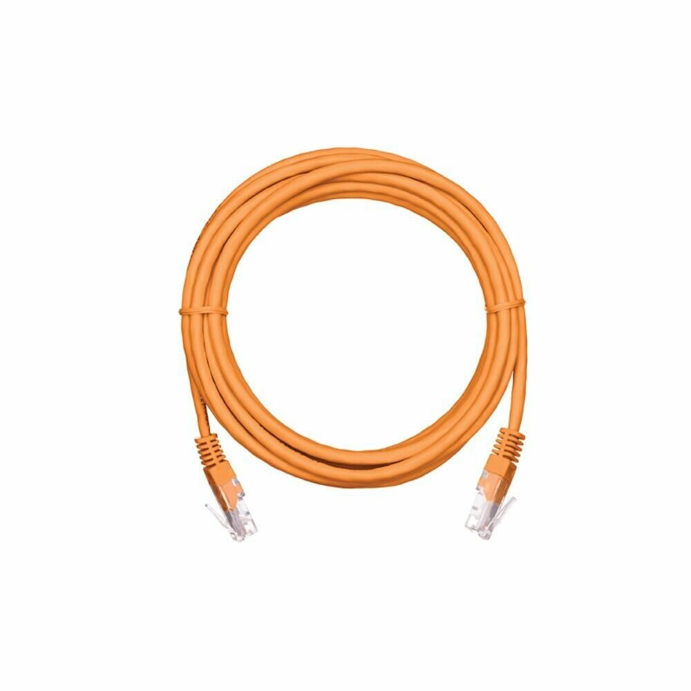 Патч-корд медный NETLAN EC-PC4UD55B-BC-PVC-005-OR-10