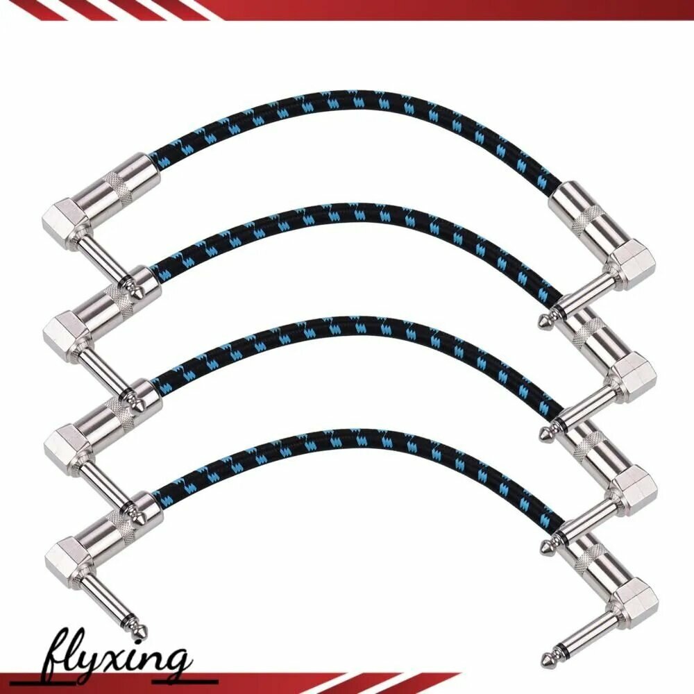 Guitar Pedal Cables, высококачественный звук, для подключения гитарных эффектов и оборудования