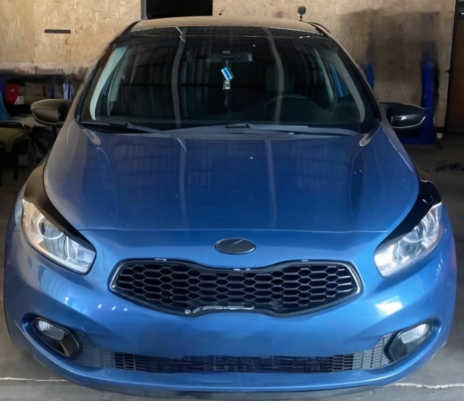 ANV air Реснички (накладки на фары) - Kia Ceed II (Киа Сид 2) с 2012г.-