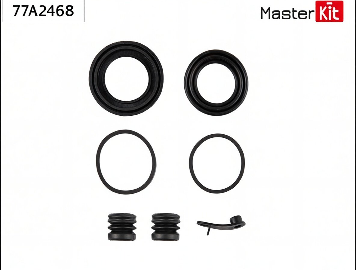 Ремкомплект тормозного суппорта Audi 80 (89, 89Q, 8A, B3) 1986 - 1991 77A2468 MasterKit арт. 77A2468