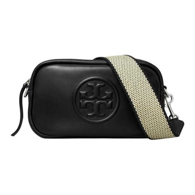 Сумка Tory Burch Miller, фактура матовая, черный — фото 1