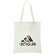 Сумка adidas, фактура пэчворк, белый,