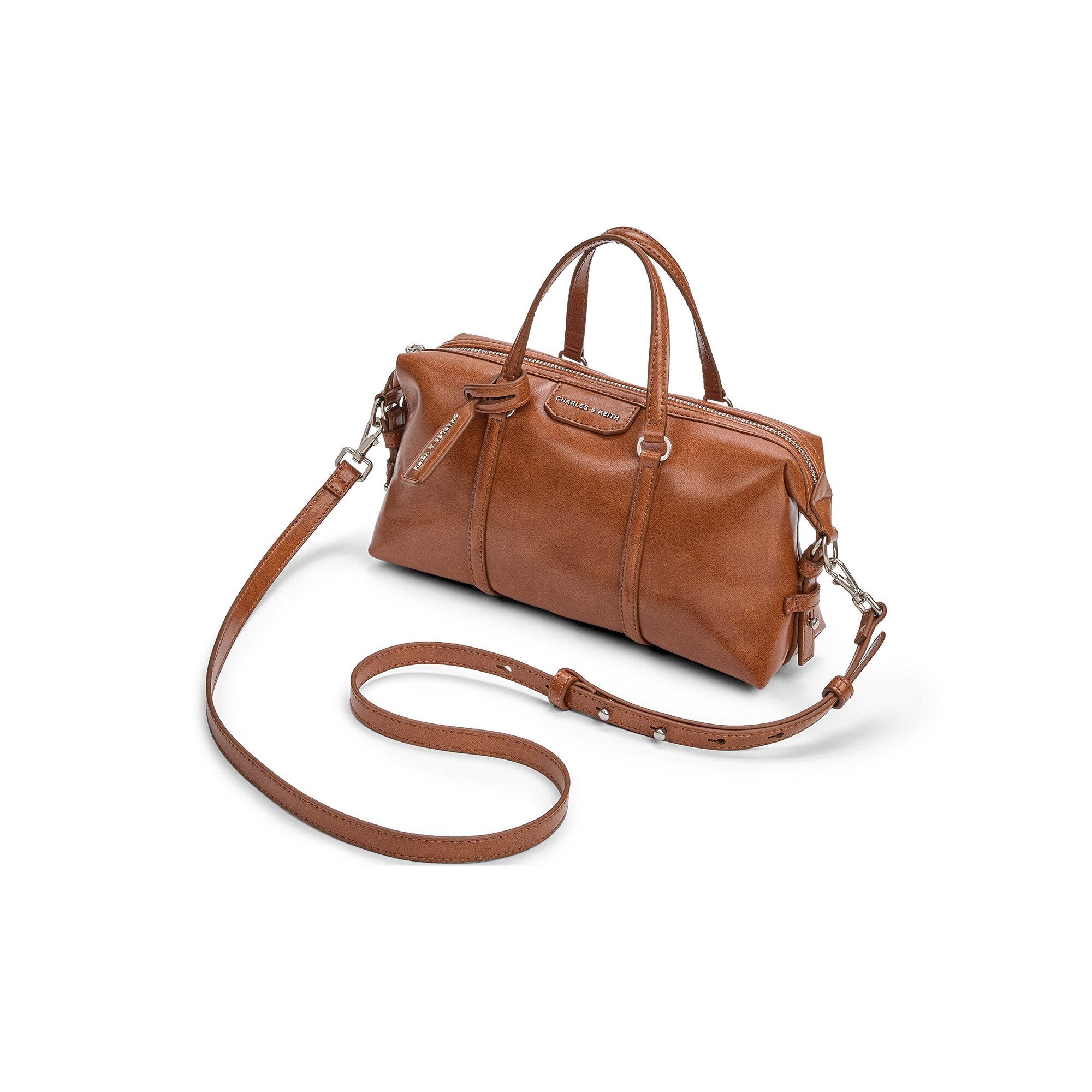Сумка CHARLES & KEITH, фактура матовая — фото 1