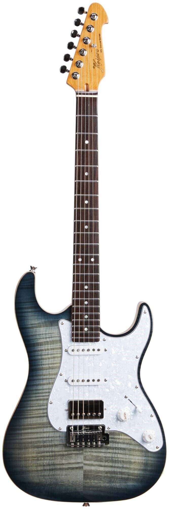 KEIPRO KS-Deluxe-F S.S.H THBK + bag - электрогитара, Stratocaster,