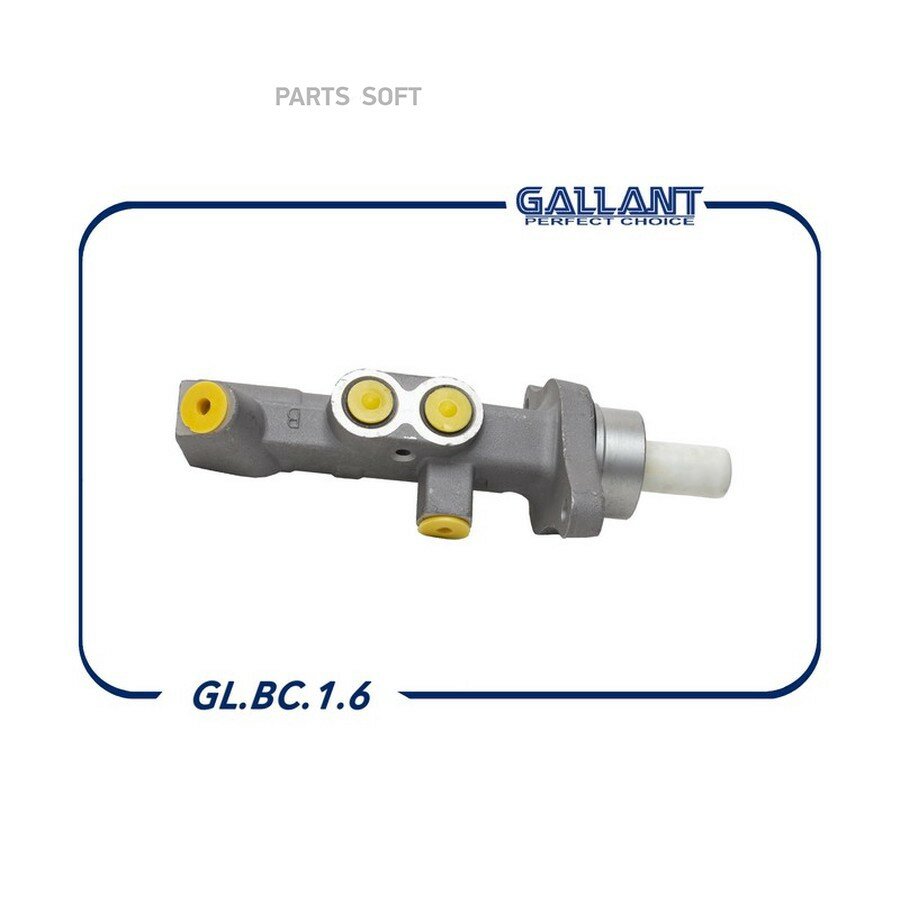 GALLANT GLBC16 Цилиндр тормозной главный 460119952R Renault Duster 11> 2,0 4Х4