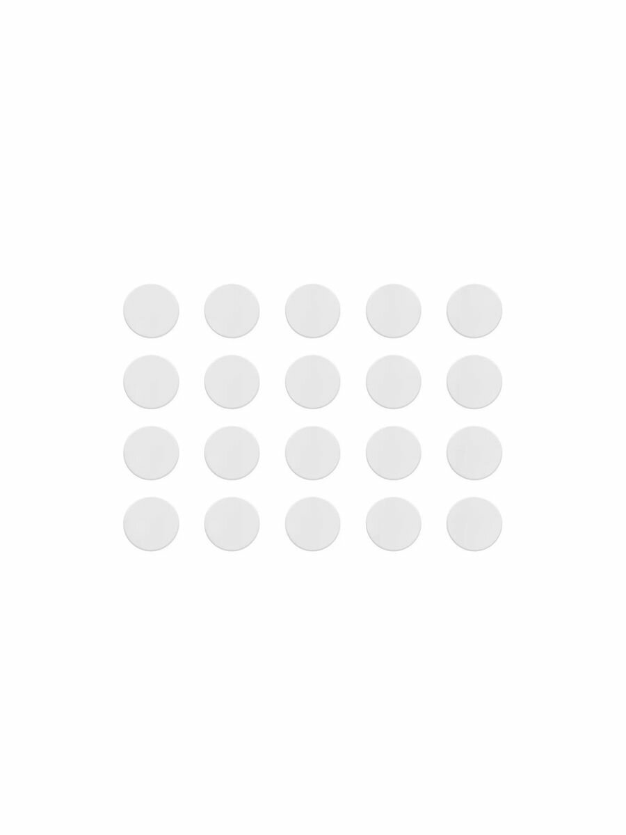 WLMOUSE глайды точки UHMW-PE (UPE) 20 шт, белые