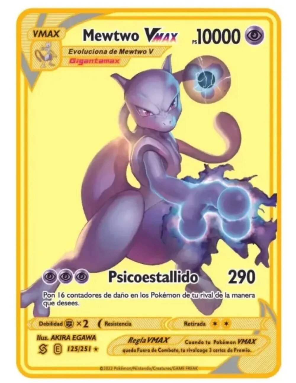 Mewtwo VMAX Pokémon TCG, Цвет: in-7