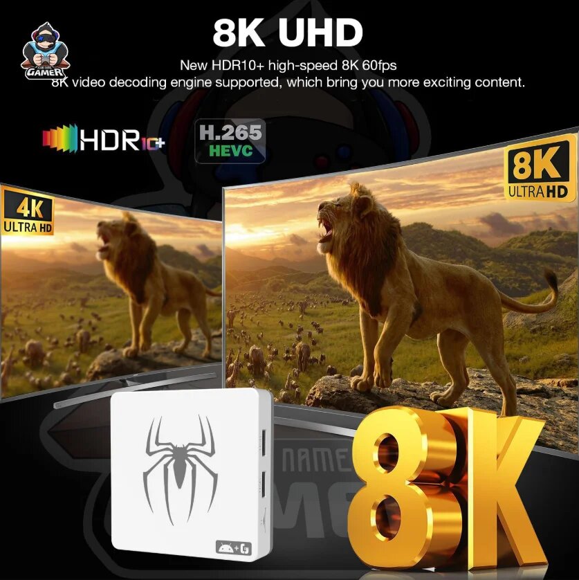 BEESHI G7 TV Game BOX Android 16, EU Plug — фото 1