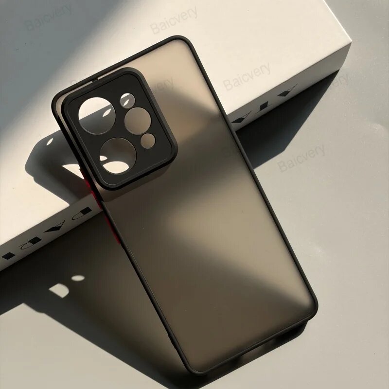 Черный матовый чехол Realme 15 Pro 5G