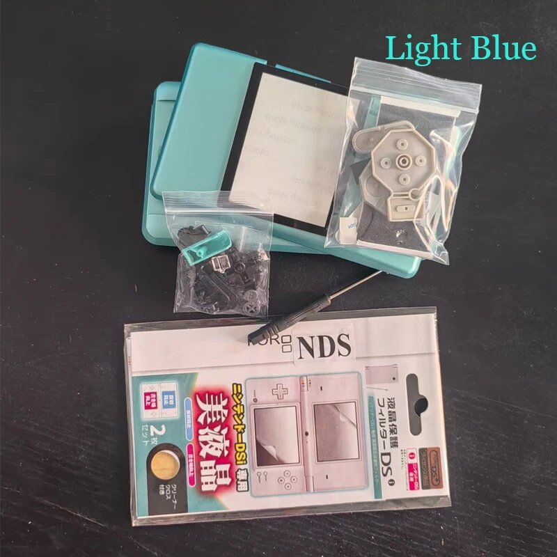 Запасной корпус для Nintendo DS, красный Голубой, light blue