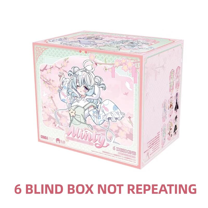 XiDonDon Minty Little Lucky Spirits 1/8 BJD кукла-фигурка в слепой коробке Розовый, 6 blind box