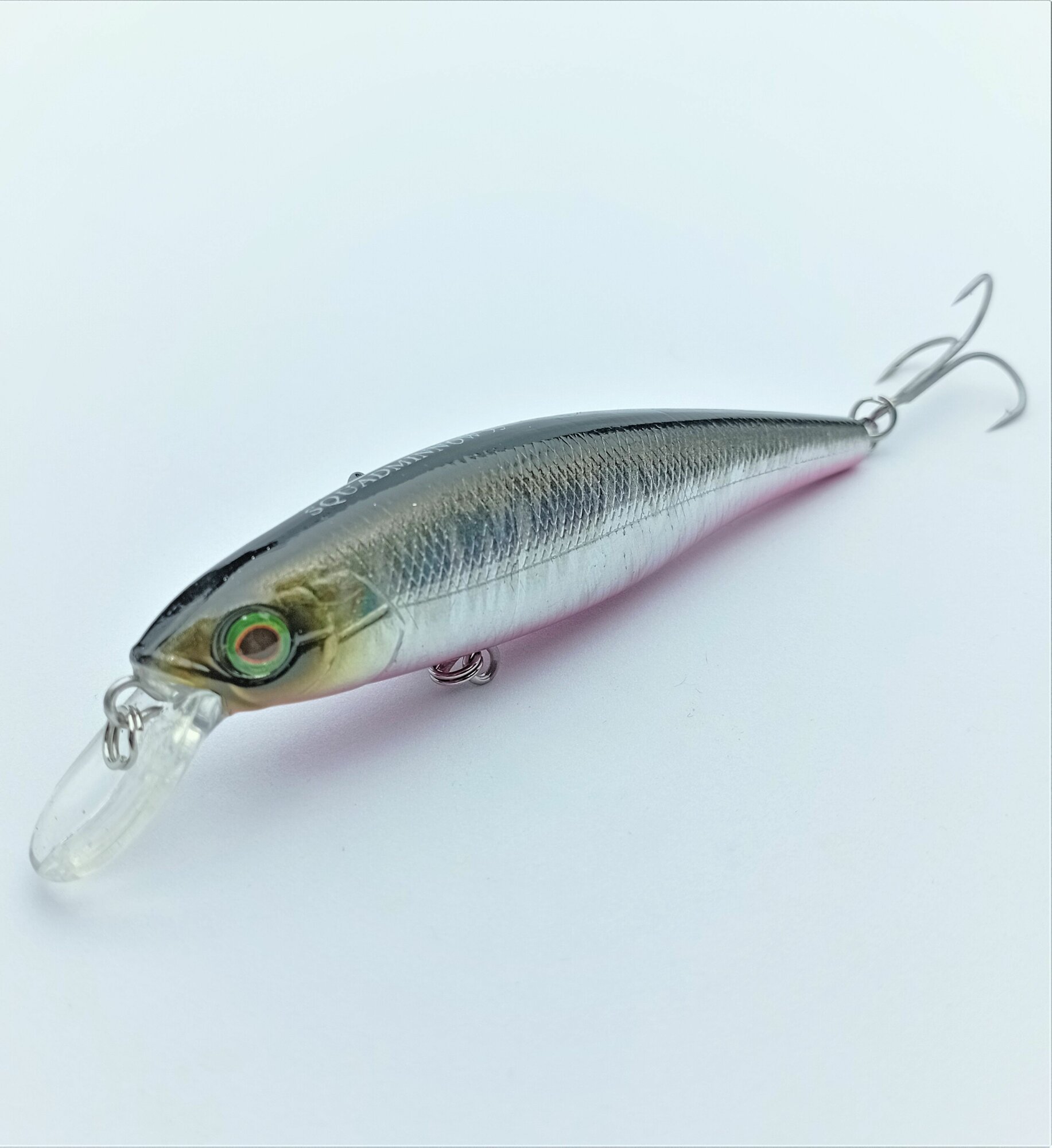Воблер для рыбалки Sqad minnow 95-SP на щуку, судака, окуня
