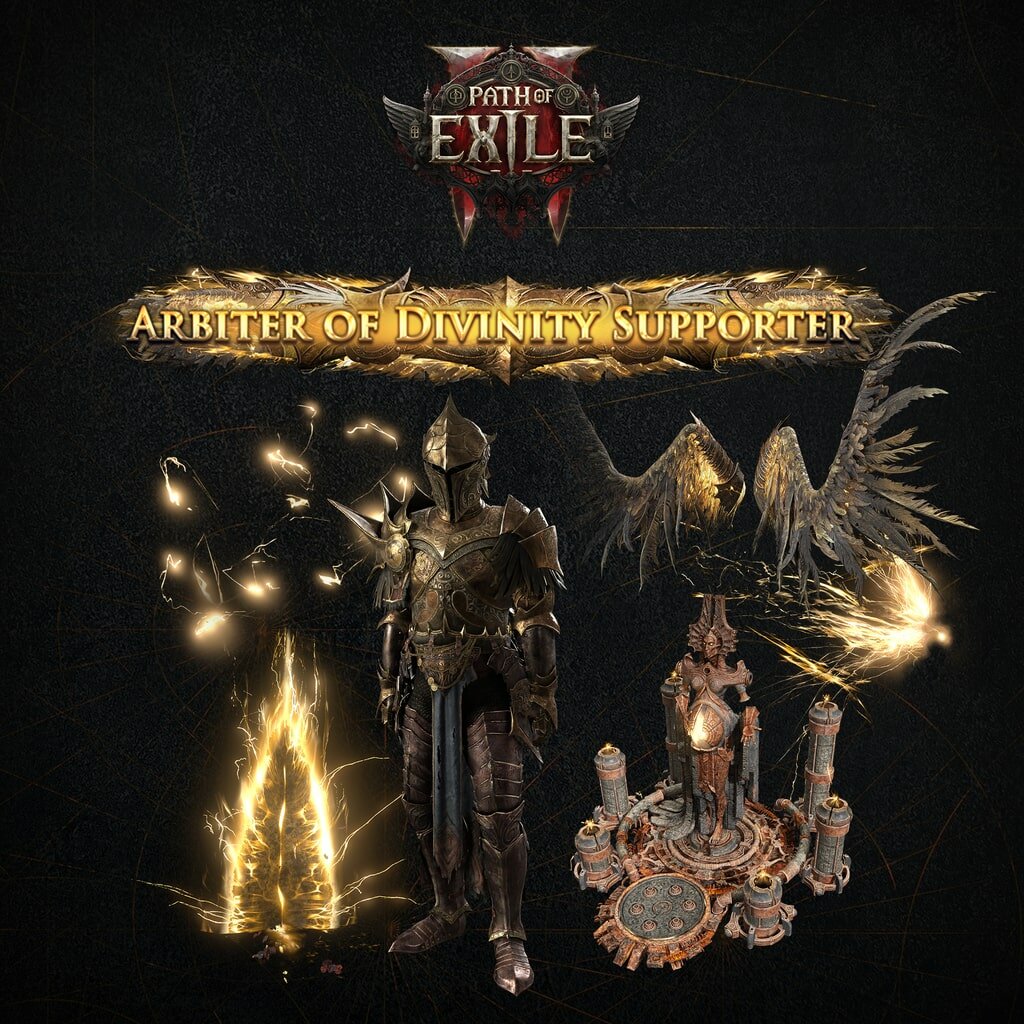 Дополнение Path of Exile 2: Arbiter of Divinity Supporter Pack, цифровое издание PlayStation 5, регион Турция / код пополнения баланса