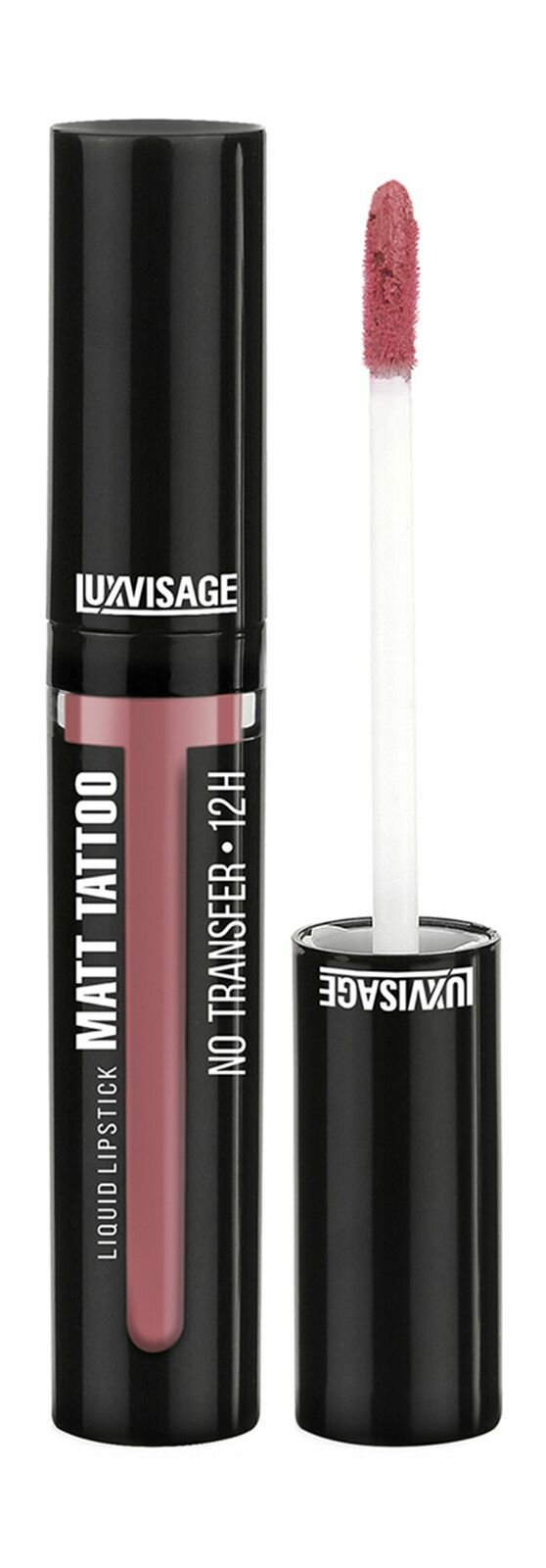 LUXVISAGE Жидкая губная помада MATT TATTOO NO TRANSFER 12H, 104 тон