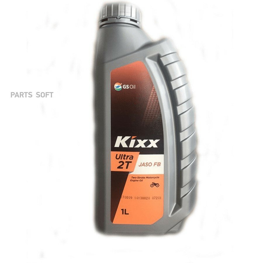 Масло моторное для мотоциклов KIXX 1л синтетика Ultra 2T F/M2 FB/TC 2Т от официального дистрибьютора, KIXX, артикул L5122AL1E1