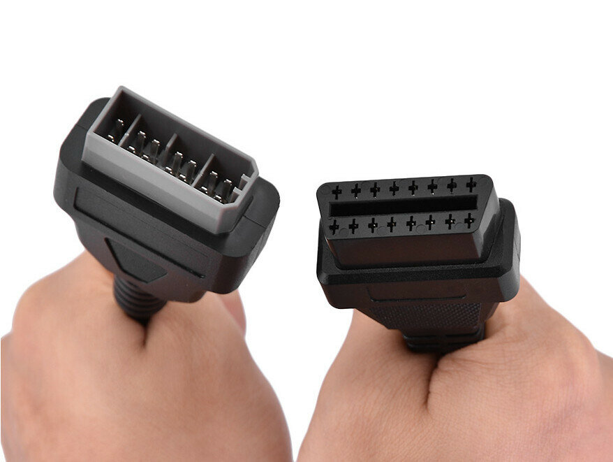 Адаптер Переходник Nissan Ниссан 14-pin (Female) на OBD2 16 pin