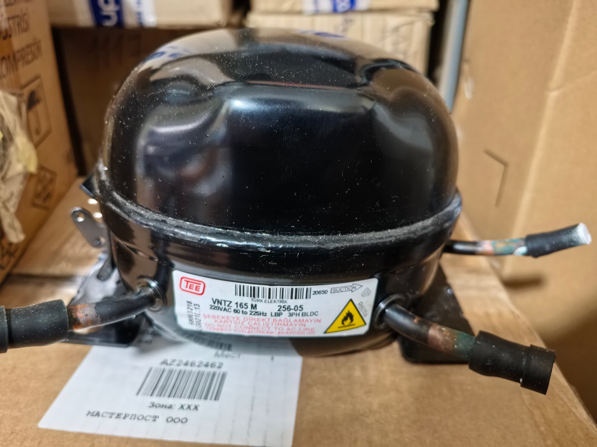 Компрессор VNTZ165MT, 220V, Inverter (5256905011) BEKO/BLOMBERG/GRUNDIG