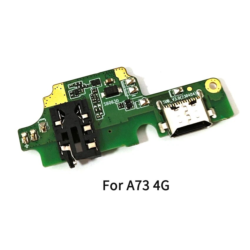 Для ZTE Blade A53 A73 A33s: плата зарядки USB, гибкий кабель док-порта, запчасти для ремонта