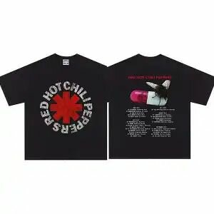 Red Hot Chili Peppers/RHCP футболка из чистого хлопка
