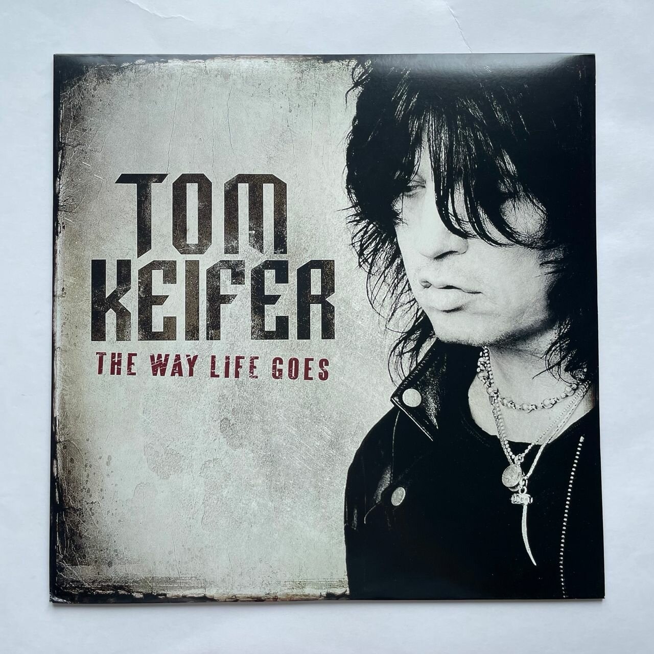 Винтажная виниловая пластинка LP Tom Keifer The Way Life Goes (США 2013) (СД в комплекте)