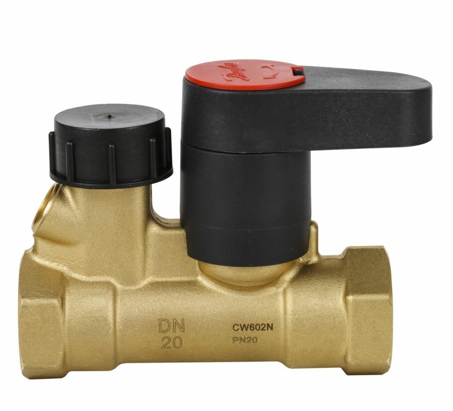 Клапан балансировочный ручной DANFOSS 003Z4012 - LENO MSV-S, Ду 20, Внутренняя резьба